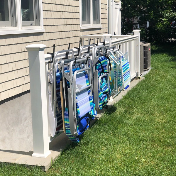 8" Clamp-on Railing Brackets for Window and Flower Boxes, Wrought Iron ...