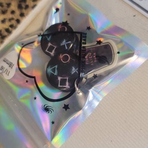 Cady Love Heart Blue Neon Green Pink Glitter Shaped Ear Plugs Gauges ...