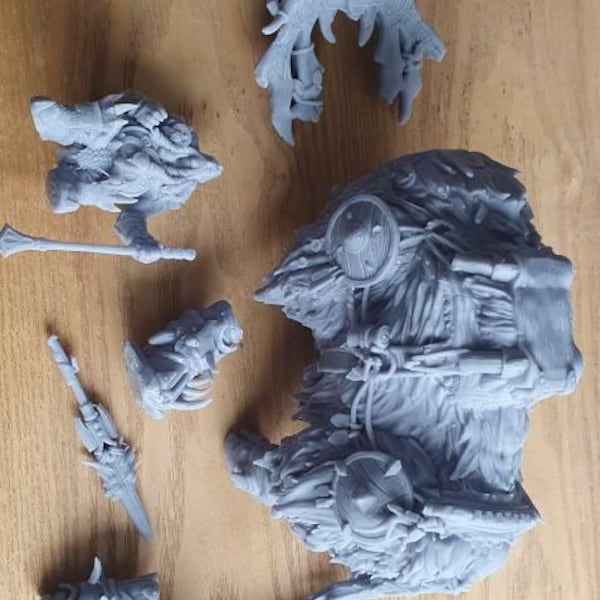 Jarlord Tyrant - Ogre Leader - Ogres Sons of the Everfeast - Etsy