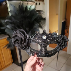 Black Blindfold Mask, Boudoir Photoshoot Mask, Fetish Mask, Kinky Fun ...