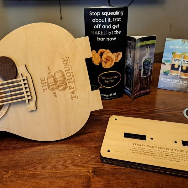 24” Wide Cassette Wood Display Wall Art. Wood Art. Display Your ...