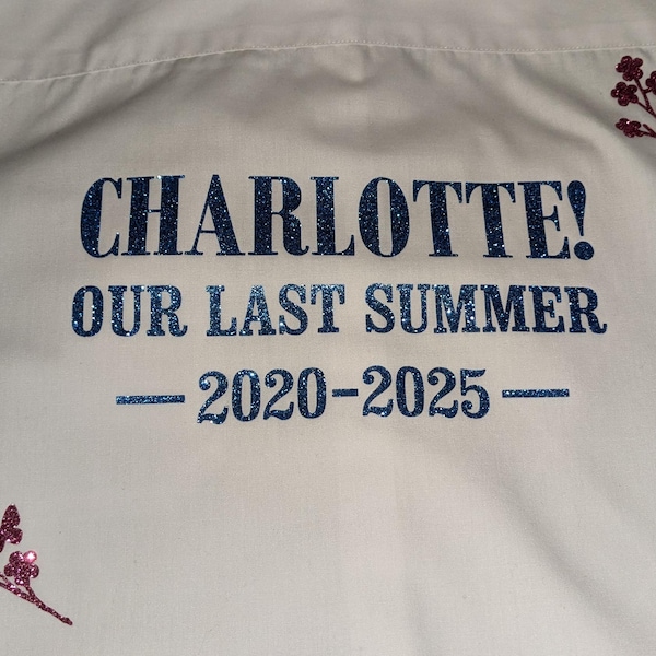 Custom Mamma Mia Decal for Leavers Shirt | Leavers 2025 Iron-on Decal ...