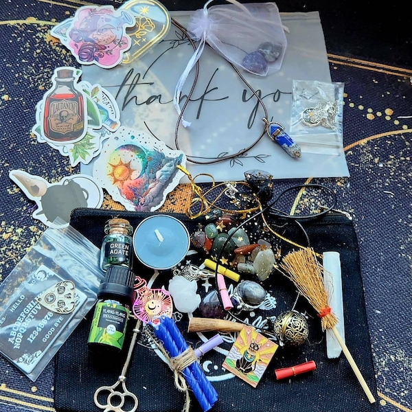 Witch Supply Kit • Witchcraft Box • Altar Kit Bundle - Etsy