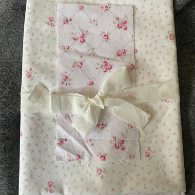 Yuwa 19th Century French Floral on Tea Stained Ground Silky Dobby Cotton BTY - Etsy