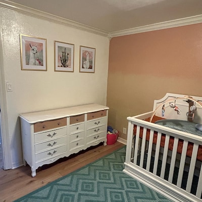 Boho Rainbow Set of 3 Nursery Prints, Girl Nursery Wall Art, Nursery ...