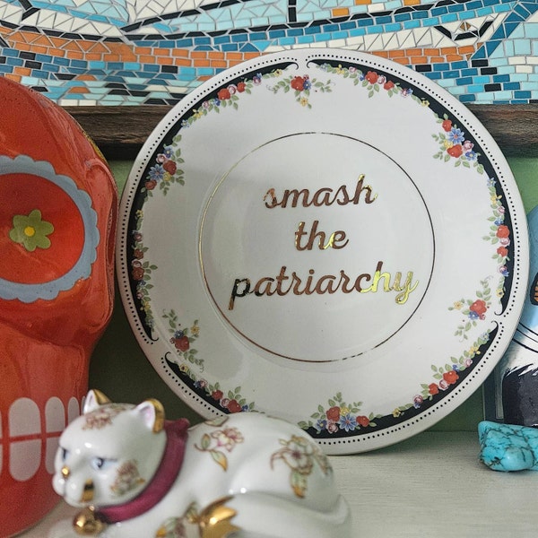 Bitch 6” Decorative Plate | Sassy & Cute Home Art | Swear Word Dishes ...