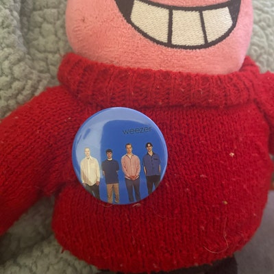 Weezer 1 1/2 Pinback Buttons custom Made - Etsy