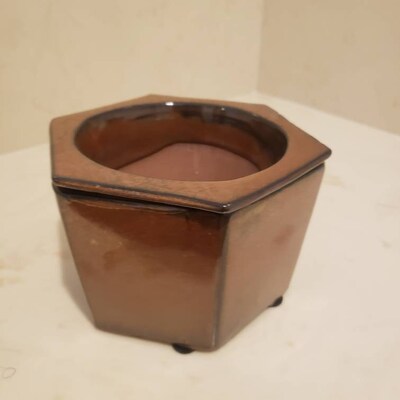 Self Watering Hexagon Shape Ceramic Pot African Violet Pot - Etsy