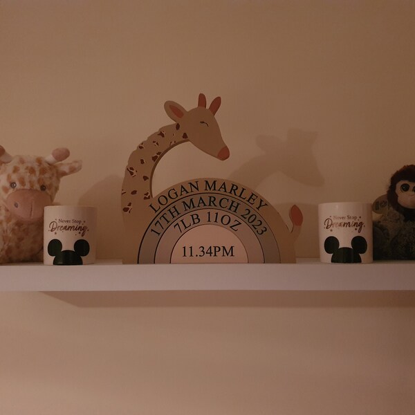 Engraved Stacking Giraffe - Etsy