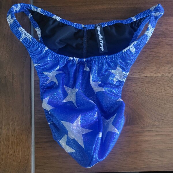 Custom Men's Bodybuilding Posing Trunks Royal Blue Competition Trunks ...