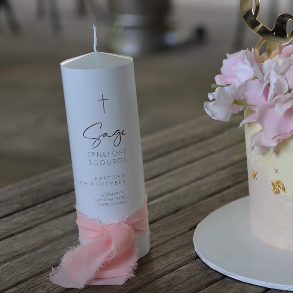 Orthodox Personalised Baptism Package standard Box choose Your Colours ...