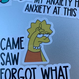 Mini Lisa Loser Meme Vinyl Sticker 1.5 for Laptops & Water | Etsy