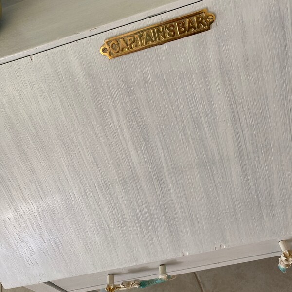 Captain's Bar Solid Brass Sign Plaque - Etsy
