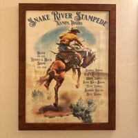 1937 Cheyenne Frontier Days Poster Vintage Print 12x18 - Etsy Canada