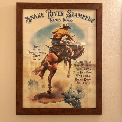 1937 Cheyenne Frontier Days Poster Vintage Print 12x18 - Etsy