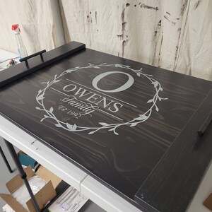 Farmhouse Noodle Board With Personalized Design - Etsy