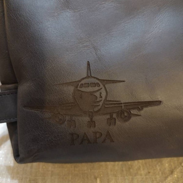 Personalized Pilot Dopp Kit, Custom Air Force Staff Gift, Airplanes ...
