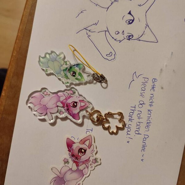 MLP Omamori - Fluttershy, Starlight, Luna, Celestia and More - Acryl ...