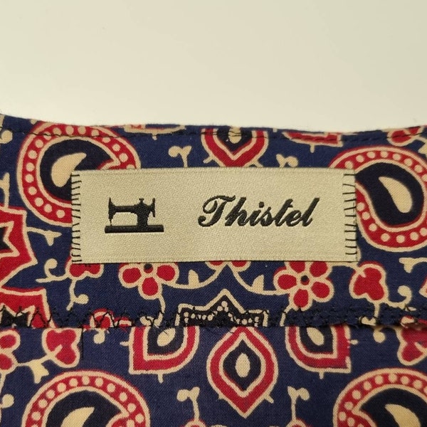 Premier Custom Woven Garment Sewing Labels Great for Small Business or ...