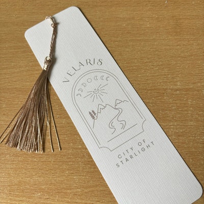 Velaris Bookmark Night Court Bookmark Fantasy Bookmark Rhysand Night ...