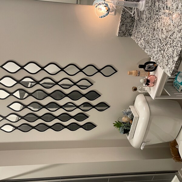 Water Drop Decorative Mirrors Big Size Pack for Wall Decor - Etsy