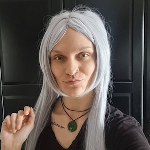 Wig Cosplay Wig Judge Wig Lawyer Wig Costume Wig White Blonde Long - Etsy