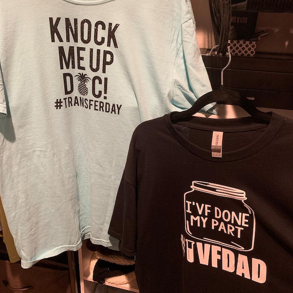 IVF Knock Her up Doc Svg, Infertility Humor, Transfer Day Humor ...