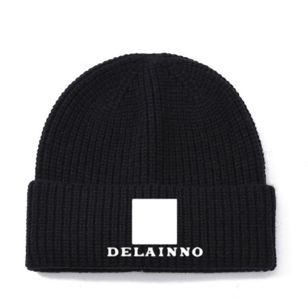 Custom Logo Beanie Personalized Custom Embroidered Beanie Daisy Hat ...