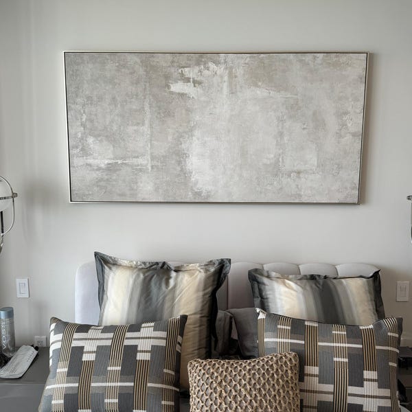 Jackson Pollock Style Painting Green Pollock Abstract Painting Pollock ...