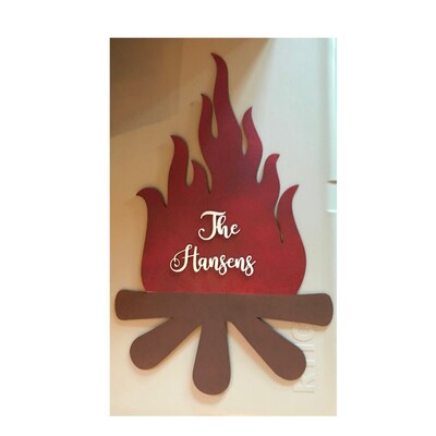 Custom Script Word Cutout-multiple Sizes Wood Craft Supply Hanging Wall ...