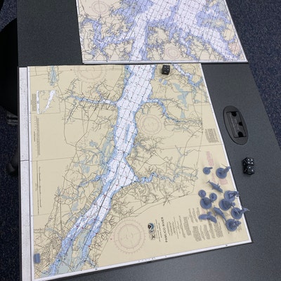 Pamlico Sound Map western Part 2005 Nautical Chart Print - Etsy