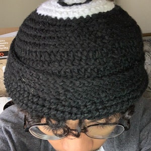 8-ball Hat Crochet Pattern PDF, Crochet Hat Pattern, Hat Pattern ...