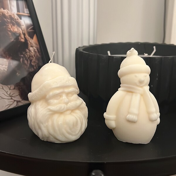 Gonk Candle/ Gnome Candle/ Christmas Candle/ Christmas Gift/ Christmas ...