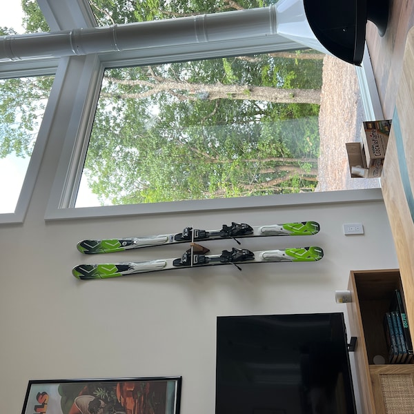 Ski Wall Mount Display - Etsy