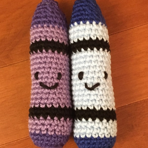 Happy Crayon Crochet Pattern, Amigurumi Crayons, Amigurumi Pattern ...