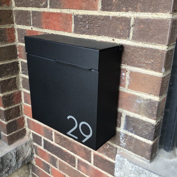 MARTIN B - Square Modern and Contemporary Mailbox, Vsons Design ...