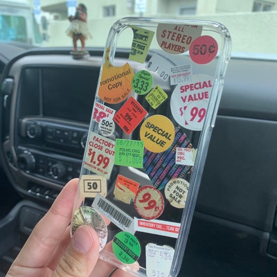 Grunge Aesthetic Stickers Case for iPhone 15 Pro 14 Plus 13 12 Mini X ...