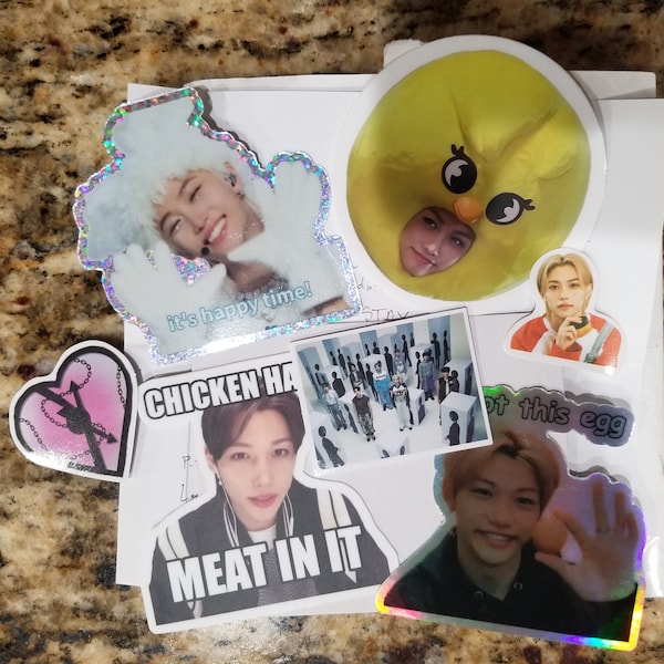 Stray Kids Han Meme Stickers - Etsy