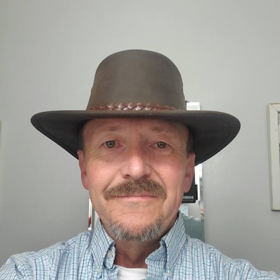 LEATHER Cowboy Hatoztralaaustralian Outback Aussie Western Men Women ...