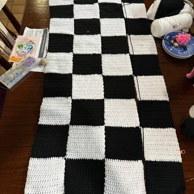 Check It Out Blanket PDF Crochet Pattern Texture, Geometric, Checkered ...