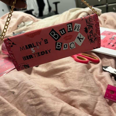 Mean Girls Burn Book Birthday Party Pack Chip Bag Candy Bar Bottle ...