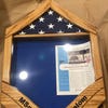 Handcrafted Air Force Cmsgt Shadowbox - Military Shadowbox- Retirement ...