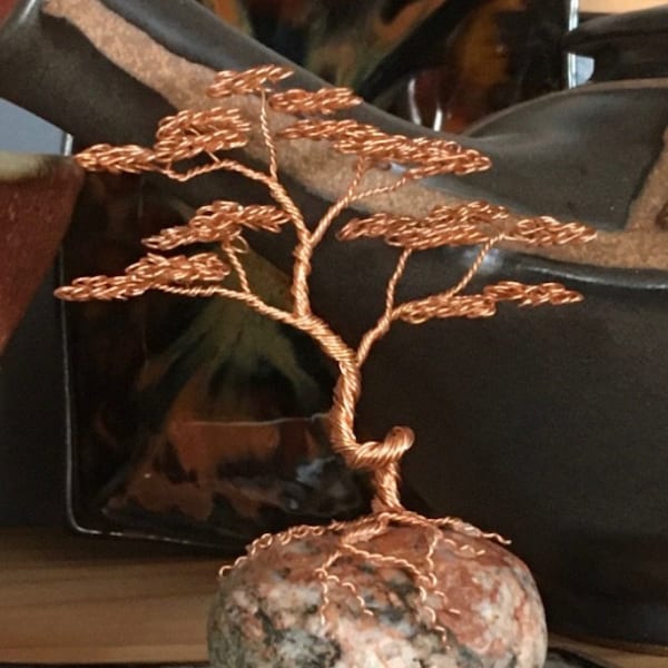 Everdream Wire Bonsai Acacia Tree Sculpture Modern Art - Etsy