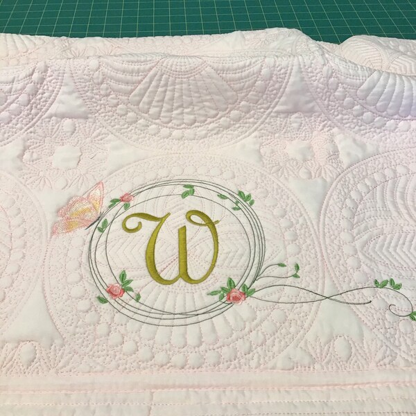 Monogram Frame Embroidery Designs - Flower Embroidery Design Machine ...