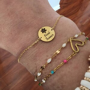 Personalized Bracelet Custom Nameplate Bracelet, Engraved Link Chain ...