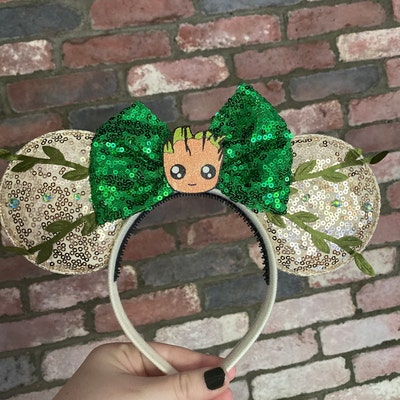 Groot Mouse Ears, Marvel Guardians of the Galaxy Character Inspired ...