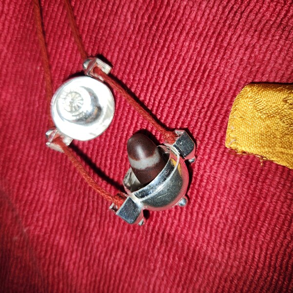 Vintage Ethnic Traditional Silver Shiva Lingam Box Amulet Pendant ...