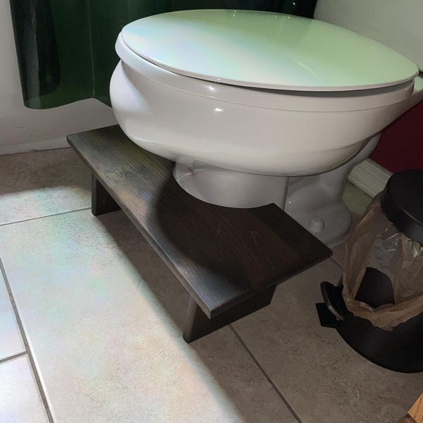 Potty Stool Poop Stoop Toilet Stool Bathroom Stool Farmhouse Style ...