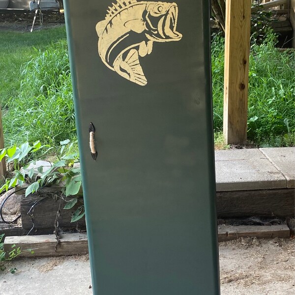 Bass Fish Stencil Template - Bass Stencil, Fish Stencil, Fish Decor ...