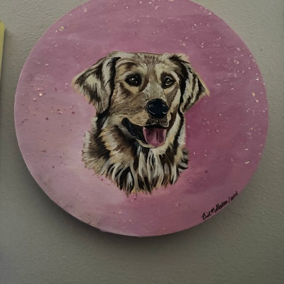 11x14 Acrylic Pet Portrait - Etsy